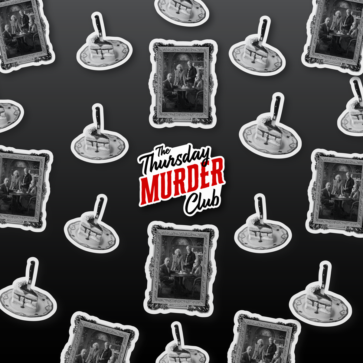Netflix The Thursday Murder Club – StickerJunkie.com