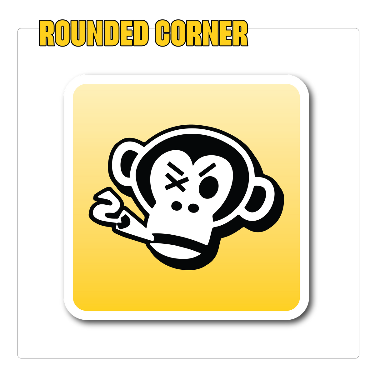 ROUND CORNERS STICKERS – StickerJunkie.com