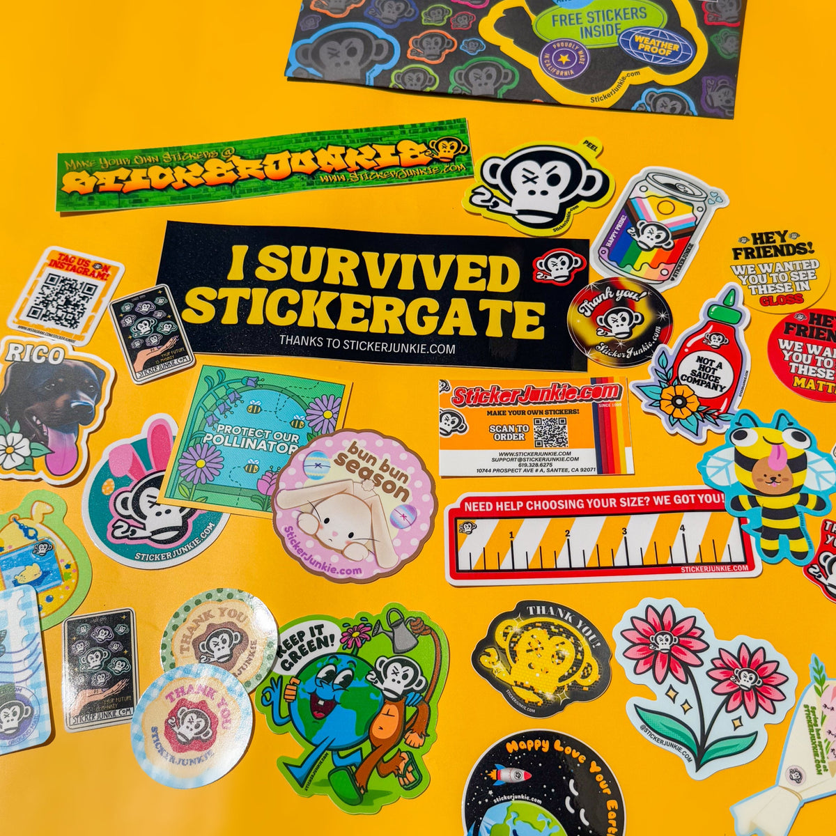 Sample Sticker Pack - ships free! – StickerJunkie.com