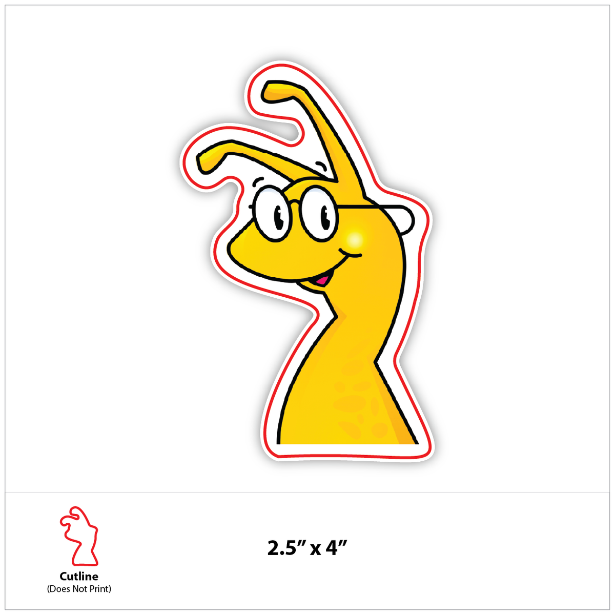 Sammy Portrait Large - UC Santa Cruz 2.5x4" – StickerJunkie.com